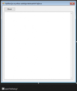 OpenFileDialog, SaveFileDialog – Velimir Radlovački